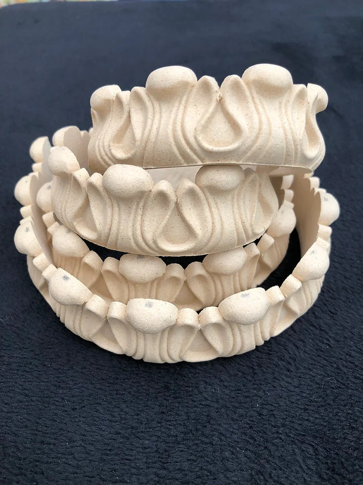 DecoCurve Bendable Wood Mouldings – Vintage blue furniture